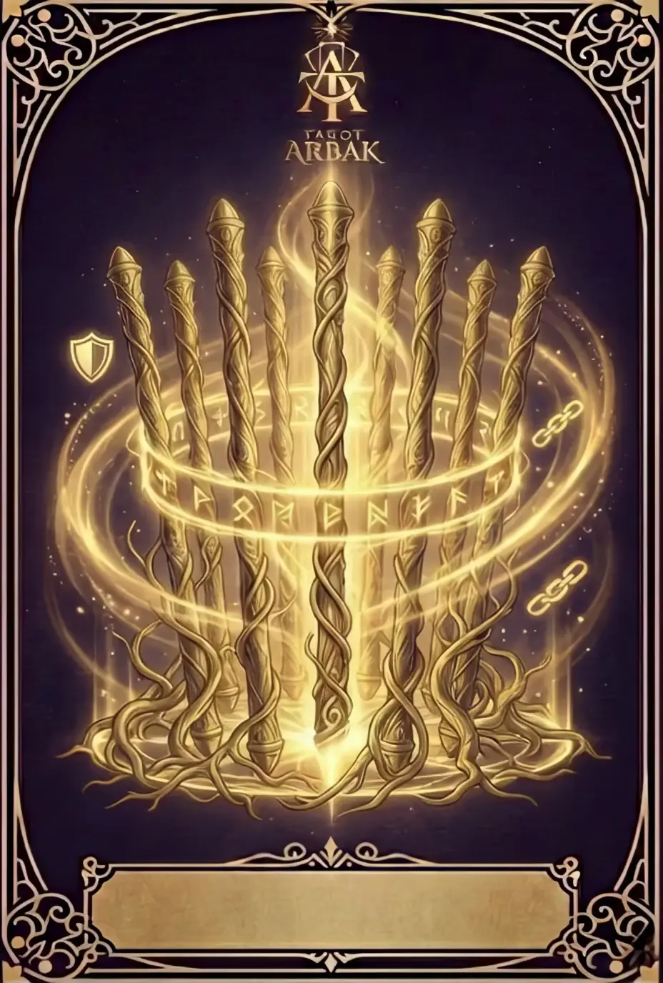Değnek Dokuzlusu Tarot Kartı Anlamı - Düz ve Ters | Tarot Arbak